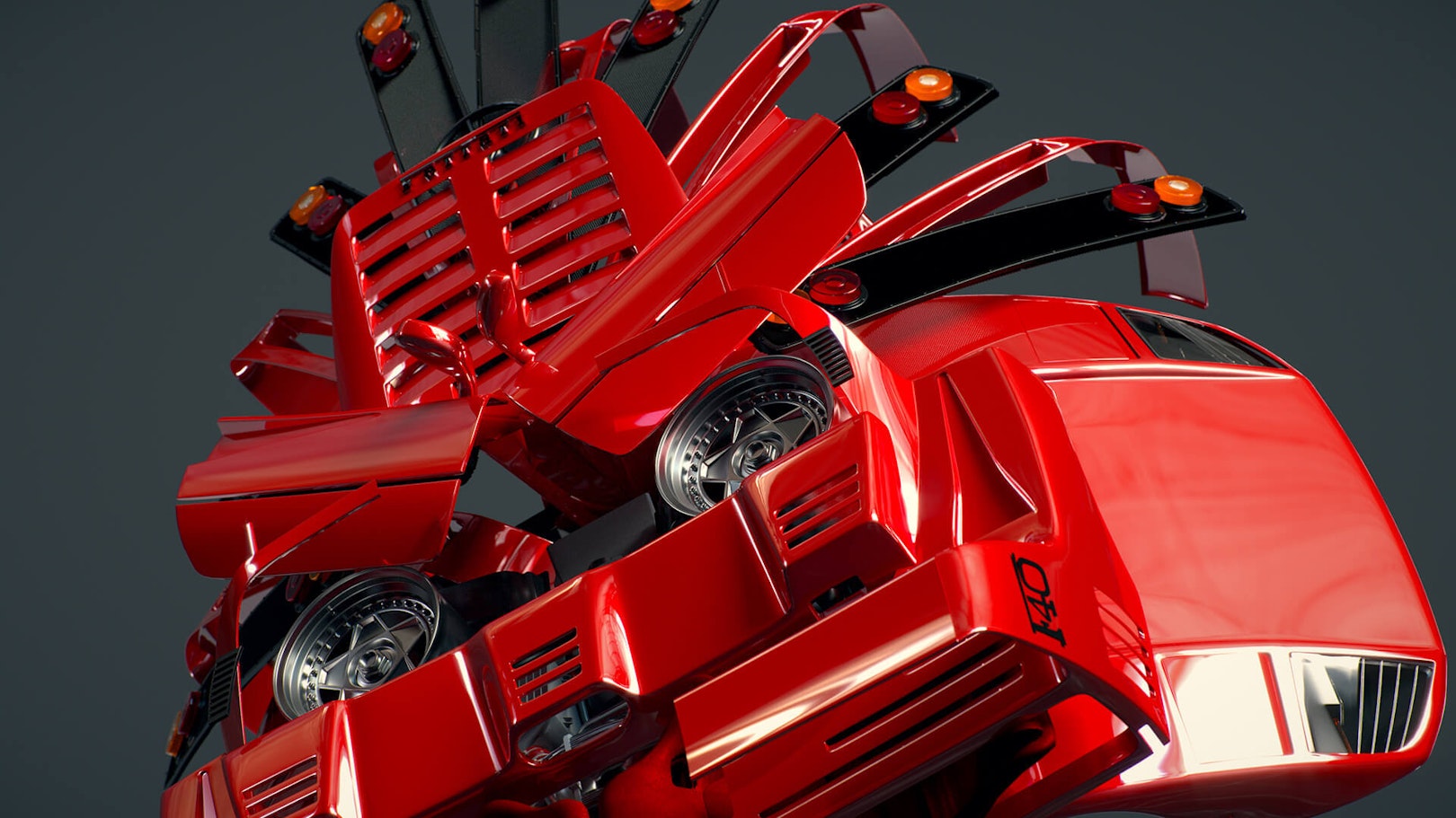 A Designer’s Animated Take on Iconic Cars