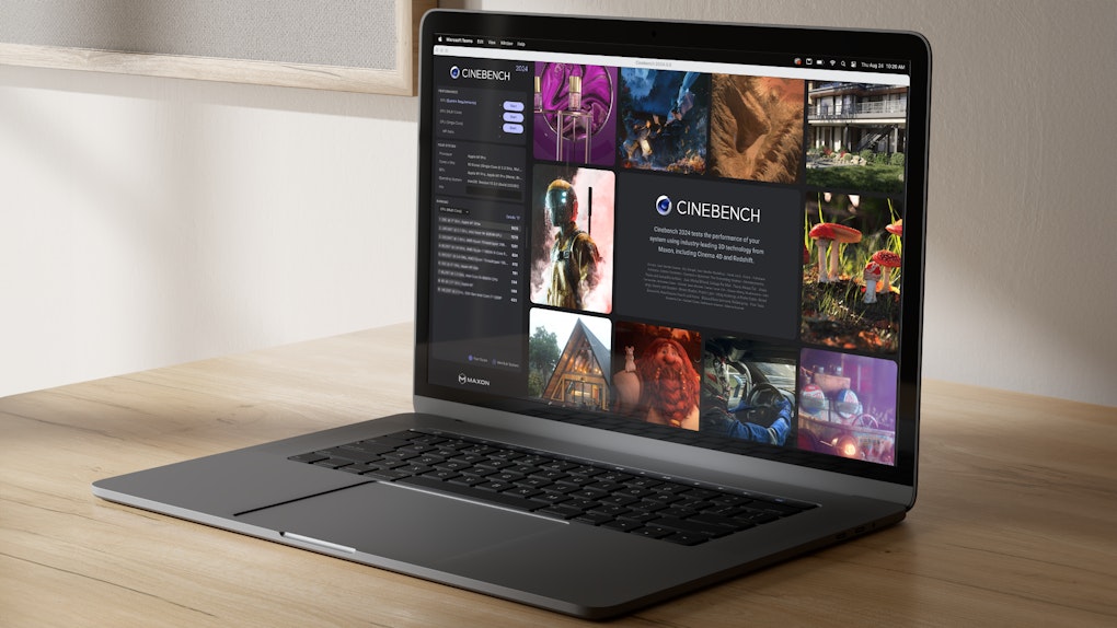 Evaluate your computer's hardware capabilities | Cinebench from Maxon