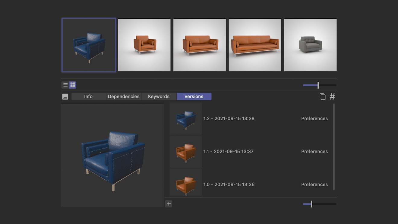 Cinema 4D - Asset Browser