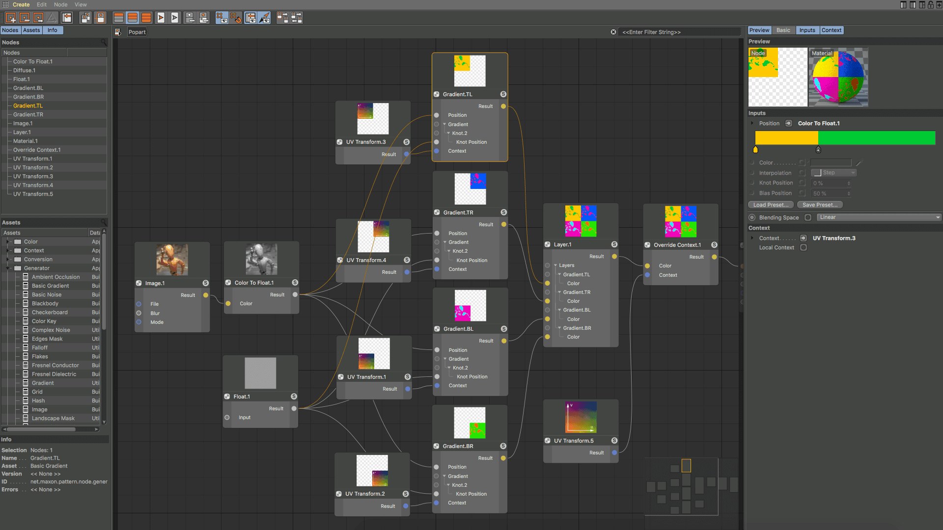 Cinema 4D - Node-Based Materials
