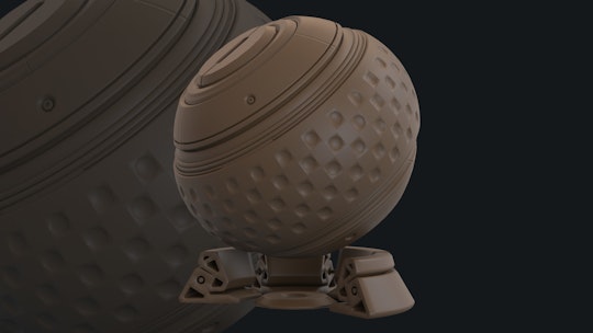 ZBrush - ZBrush中的Redshift